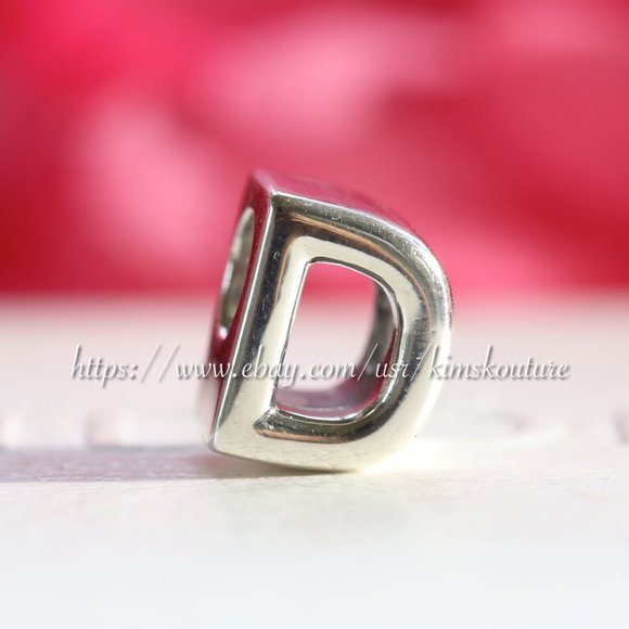 Pandora | Jewelry | Pandora Reversible Letter D 797458 | Poshmark